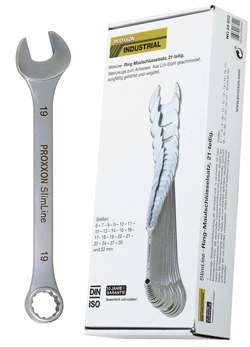Csillag-villáskulcs készlet 21 db SLIM Proxxon (23.822) (23-822) - Puma Tools