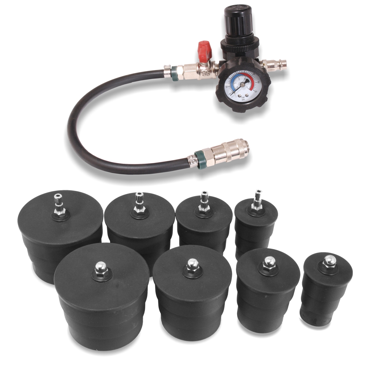 Turbó rendszer tesztelő készlet deluxe HUBI (HU12012) - Puma Tools