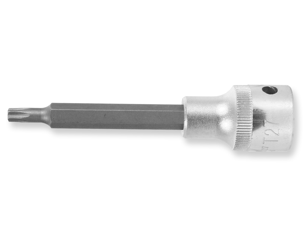 Rátűzőkulcs - crowa+bit 1/2" torx T27 hosszított (S07H4327) - Puma Tools