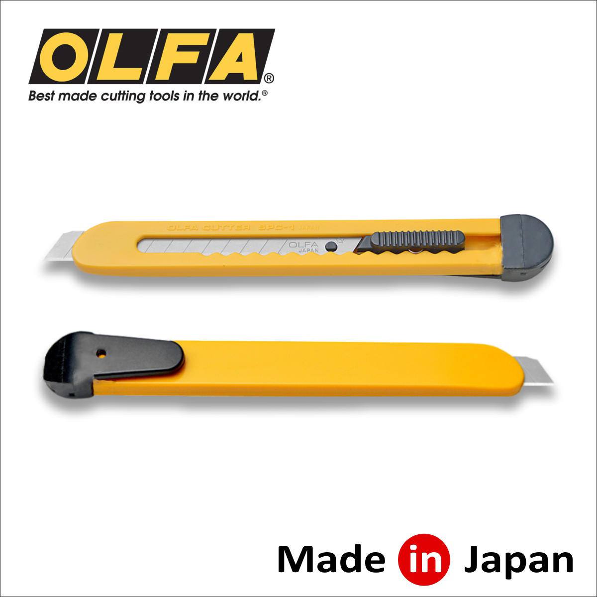 Vágókés OLFA 9 mm törh.penge, automata rögz. - műanyag (SPC-1) - Puma Tools