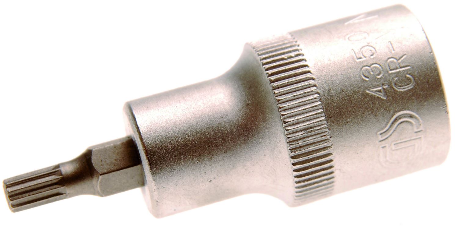 Rátűzőkulcs - crowa+bit 1/2" XZN - Spline M05 x 53 mm BGS (9-4350 ...