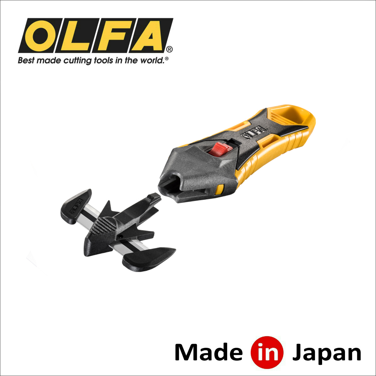 Vágókés OLFA biztonsági rejtett pengéjű kés Védő penge takaróval (SK-16) - Puma Tools