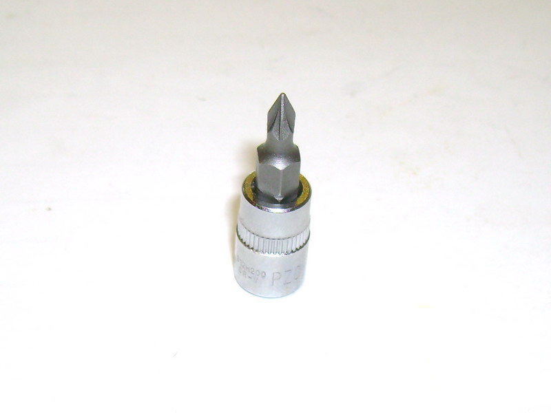 Rátűzőkulcs - crowa+bit 1/4" kereszt PZ0 (S12H200) - Puma Tools