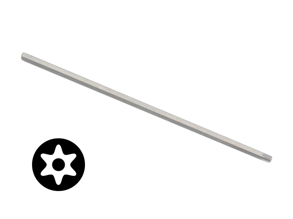 Bit torx 1/4" T15*160 mm hatágú lyukas (7715) - Puma Tools