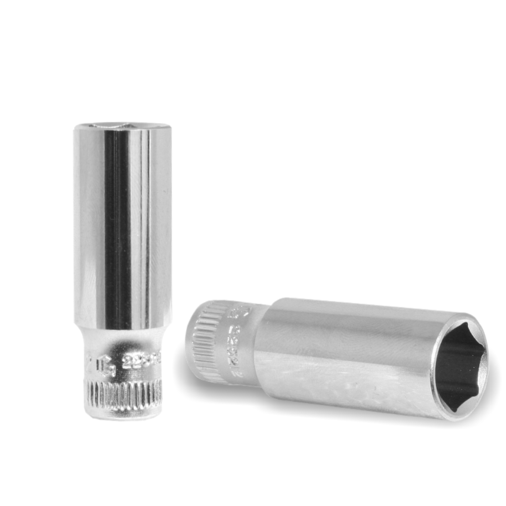 Dugókulcs - crowafej 1/4" 6 lap hosszú 9 mm Genius (225209) - Puma Tools