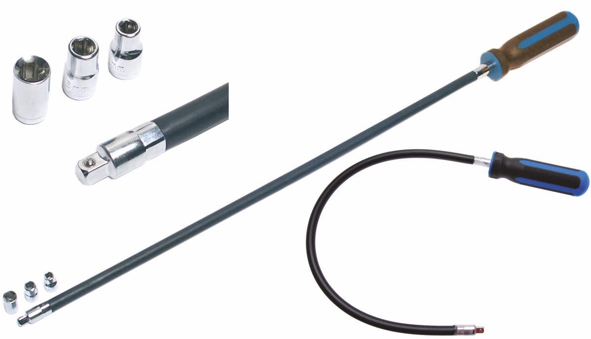 Csavarhúzó, flexibilis 1/4" dugófejekhez 500 mm (9-7824) - Puma Tools