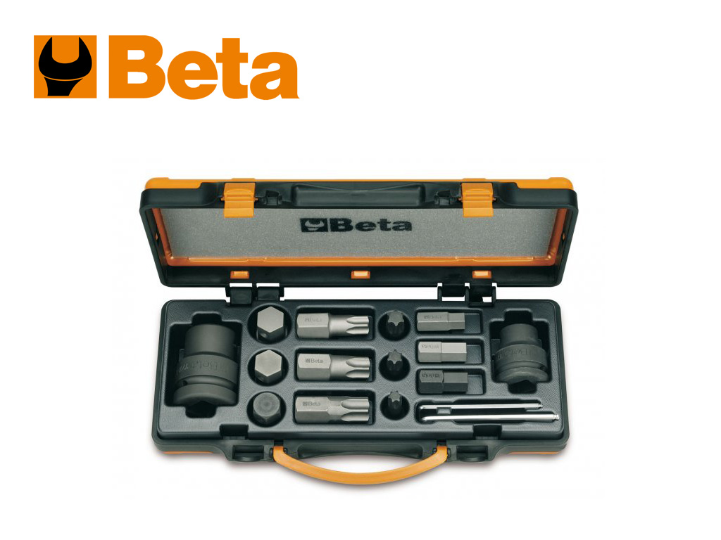 Bit torx készlet 16 db-os 12 bit + 4 tartozék T55 - T70 (727-C16 ...